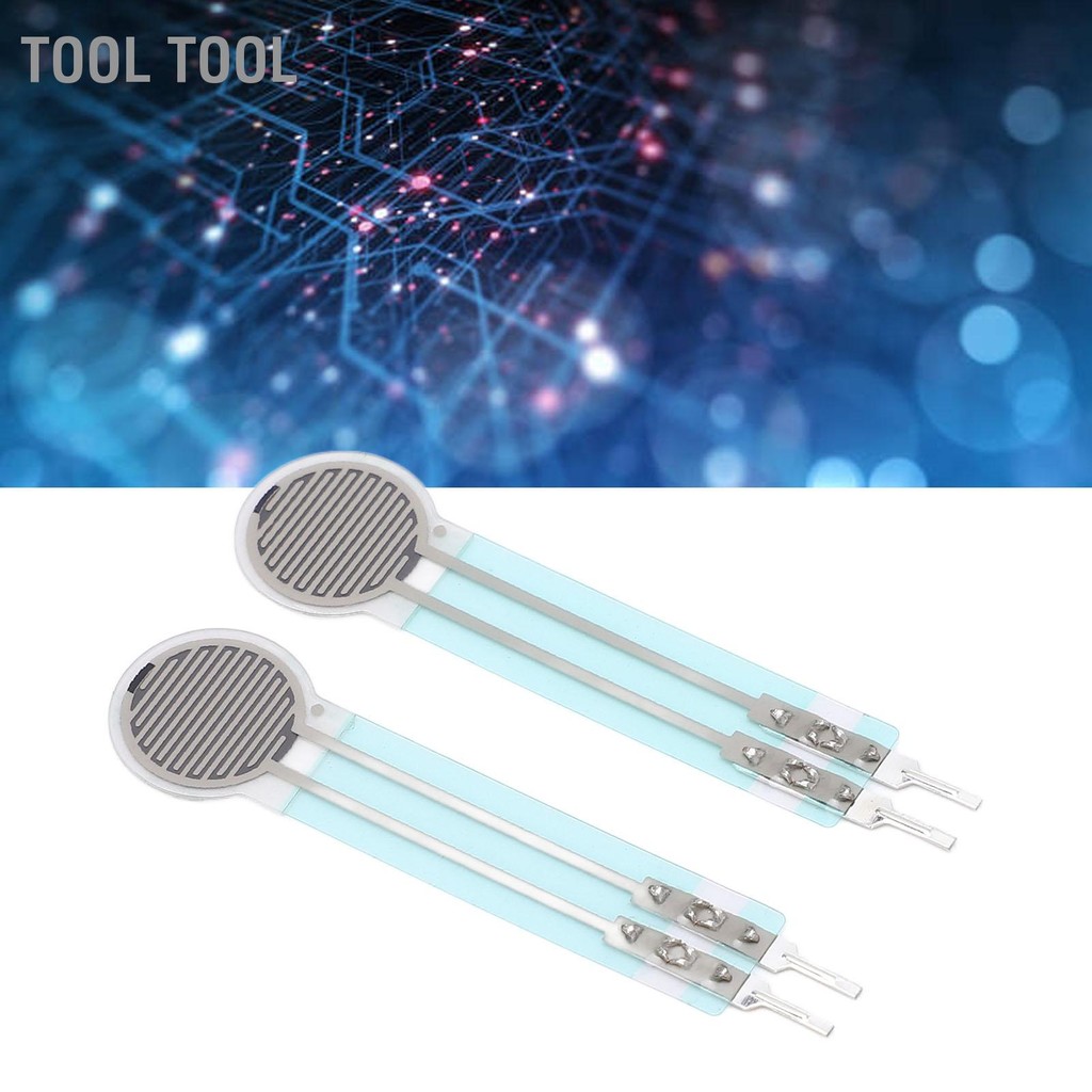 Tool 2Pcs Thin Film Pressure Sensor FSR Flexible Bend Force Sensitive ...