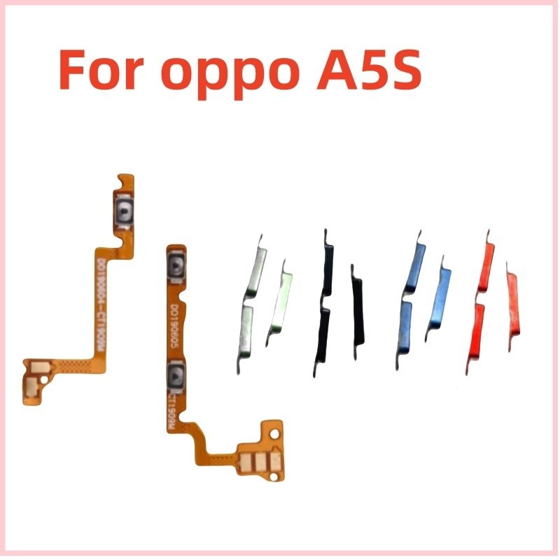 ปุ่มปรับระดับเสียงไฟ Flex สําหรับ oppo A5S ON OFF Switch Out ปุ่ม ...