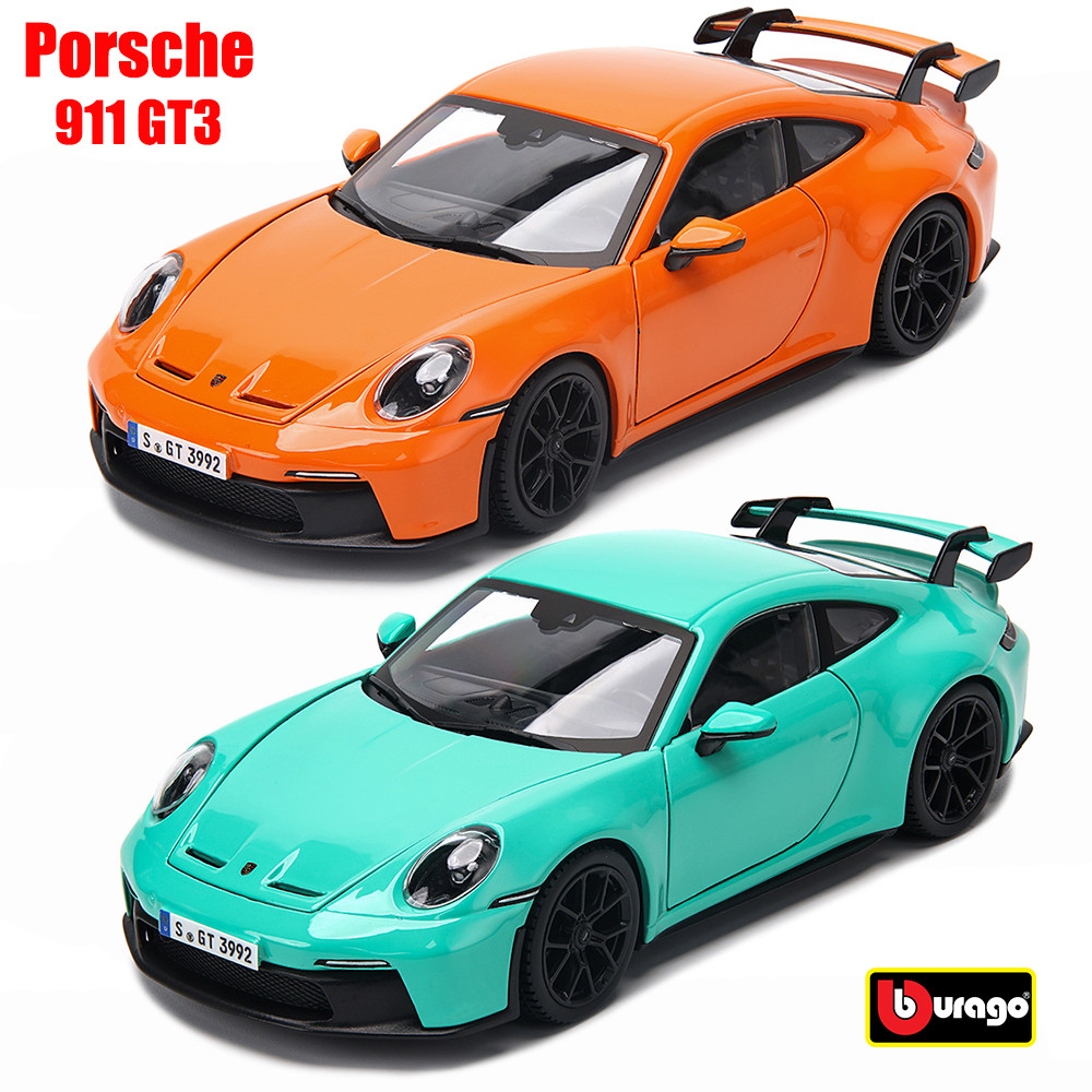 Bburago 1:24 Porsche 911 GT3 Cobra Classic Edition จําลองรถคอลเลกชัน ...