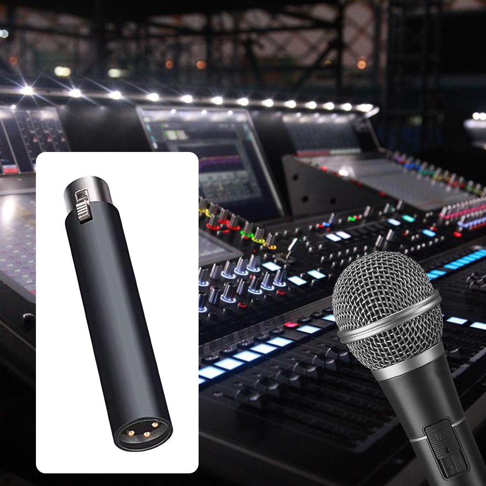 48V Compact Dynamic Microphone Booster Microphone Dynamic Preamplifier ...