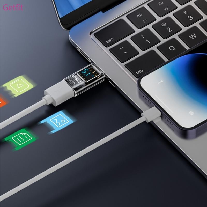 ตัวแปลง GETF USB C เป็น USB สําหรับการถ่ายโอนข้อมูล 10Gbps ที่มี ...