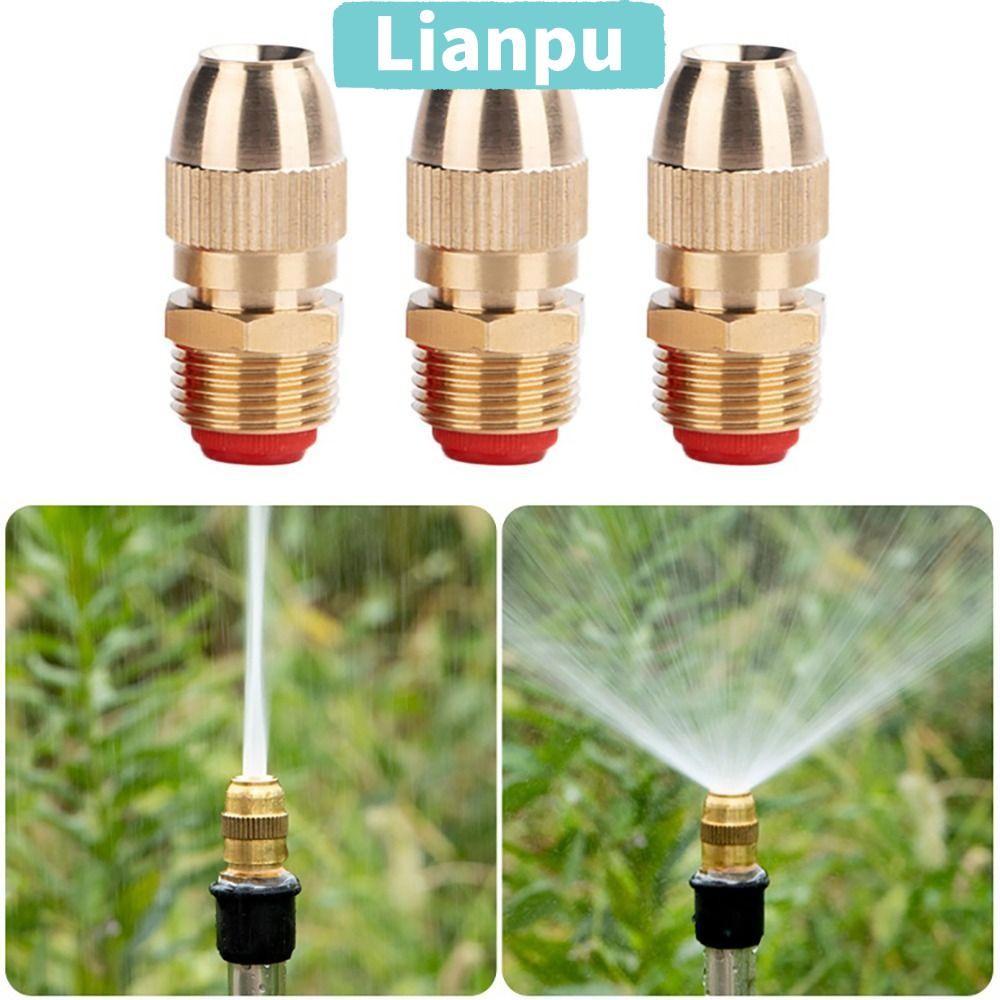 LIANPU Atomizing Sprinkler หัวฉีด,ปรับทองเหลืองหัวสปริงเกลอร์,หัวฉีด ...
