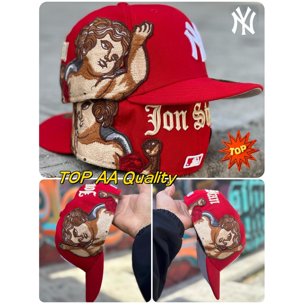 Mlb Jon Stan X ใหม่ Er.a New York Yankees Fiftted Hat Bisbal เย็บปักถัก ...