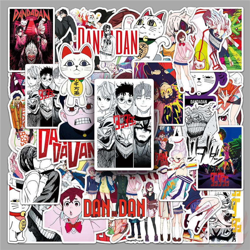 สติ๊กเกอร์ DANDADAN Series 03 50 ชิ้น/เซ็ต DIY แฟชั่นสติ๊กเกอร์กันน้ํา ...