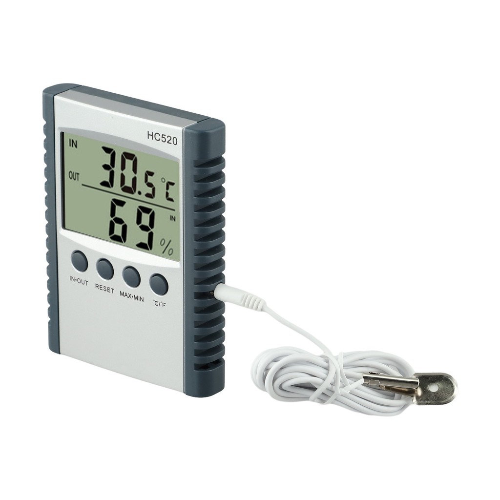 Digital Hygrometer Humidity Level Indicator Mini Size 2-meter Probe ...