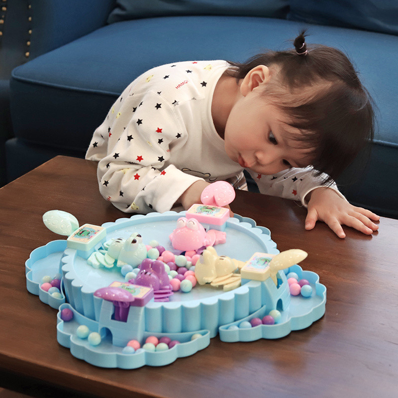 Crazy Peas Toy กบบนเดสก์ท็อปรุ่นเดียวกันเกมปริศนาสำหรับเด็กที่นิยมในโลก ...