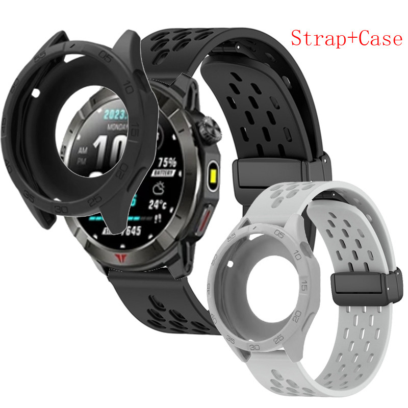 สําหรับ Aolon Navi R4 R3 สายรัด + กรณีนาฬิกาสมาร์ทปกอ่อนกันชนป้องกัน ...