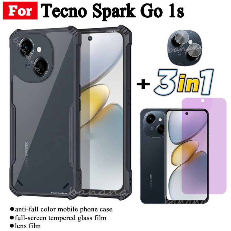 Tecno Spark Go 1s เคสโทรศัพท์กันกระแทกสําหรับ Tecno Spark Go 2025 Pop 9 ...