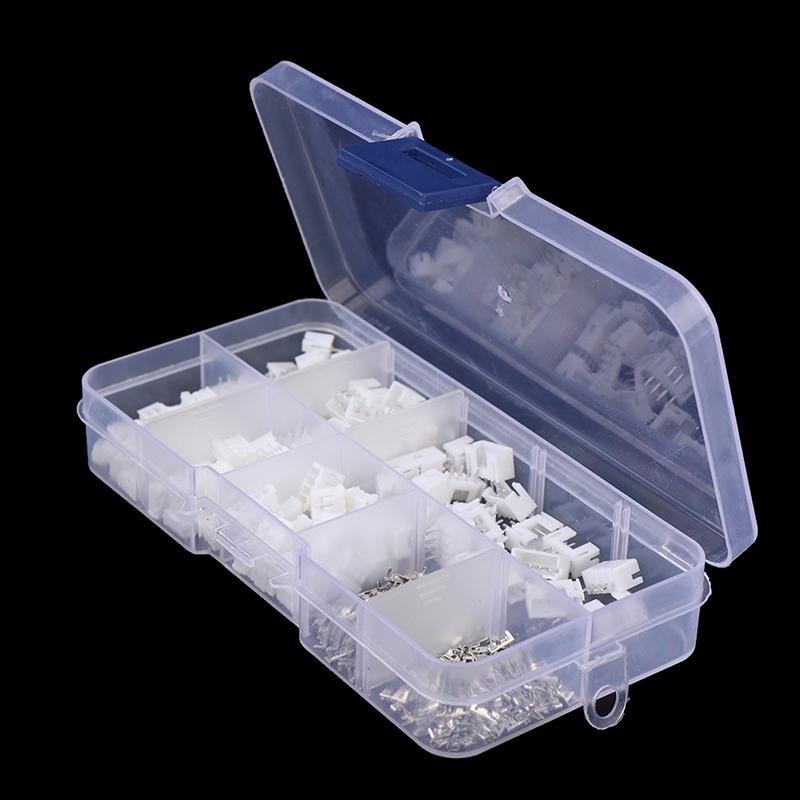 Qukiblue.th 300pcs PH2.0 2P 3P 4 pin 2.0mm Pitch Terminal Kit JST ขั้วต่อสายไฟ Adaptor TH ...