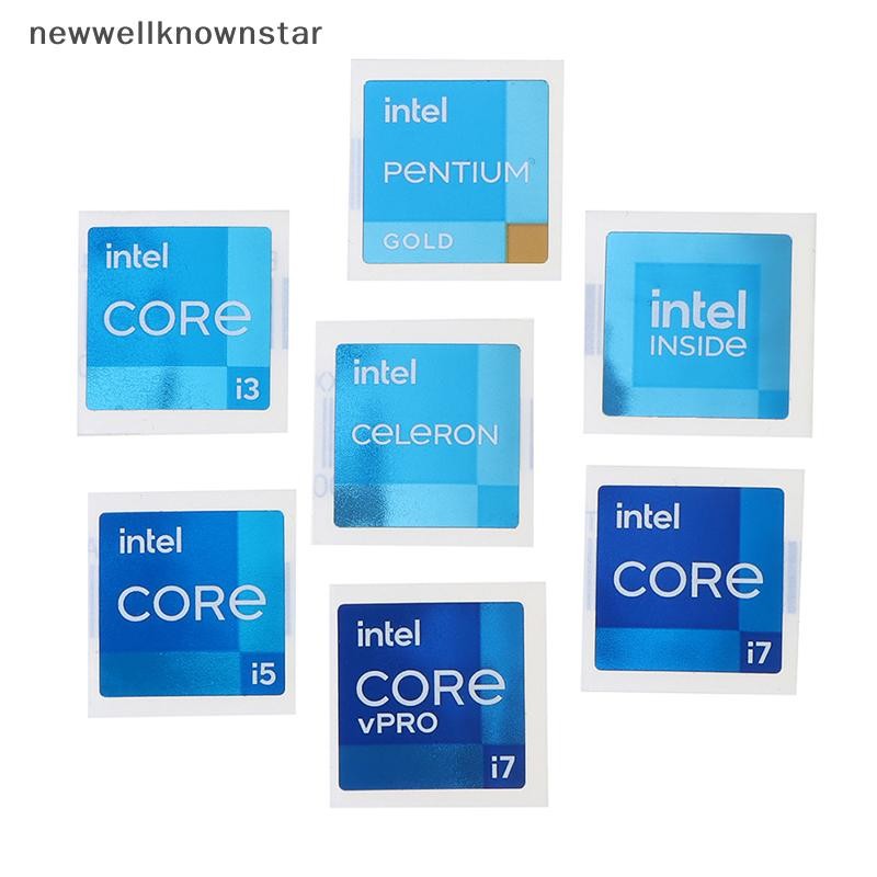 Newwellknownstar 5pcs ใหม่ 11 รุ่น i3 i5 i7 VPRO INSIDE แล็ปท็อปเดสก์ท็อป CPU DIY สติกเกอร์ CCB ...