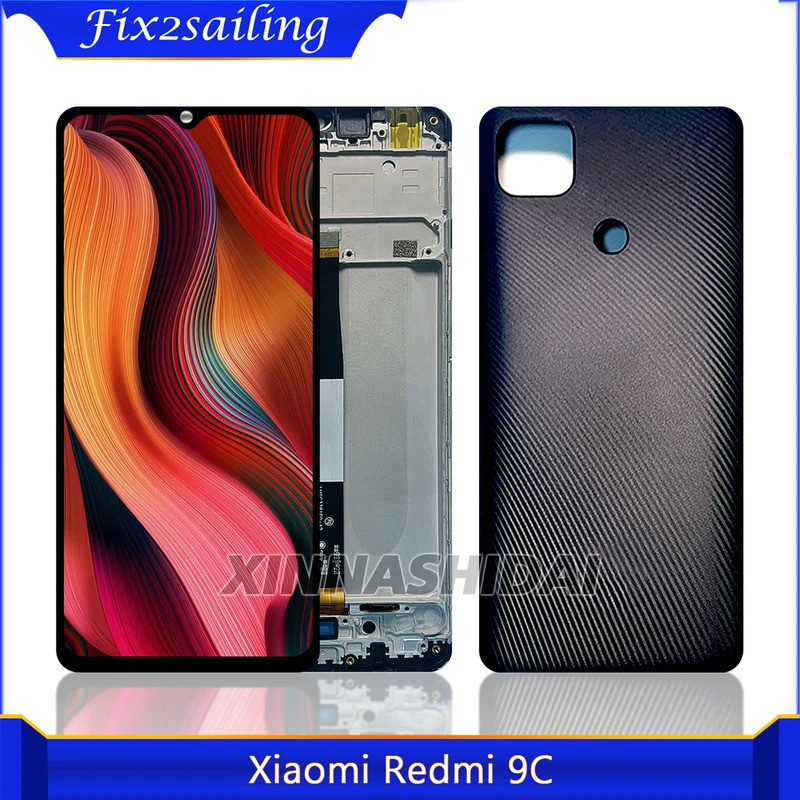 จอ LCD สำหรับ Xiaomi Redmi 9C M2006C3MNG จอแสดงผล LCD หน้าจอสัมผัส ชุด ...