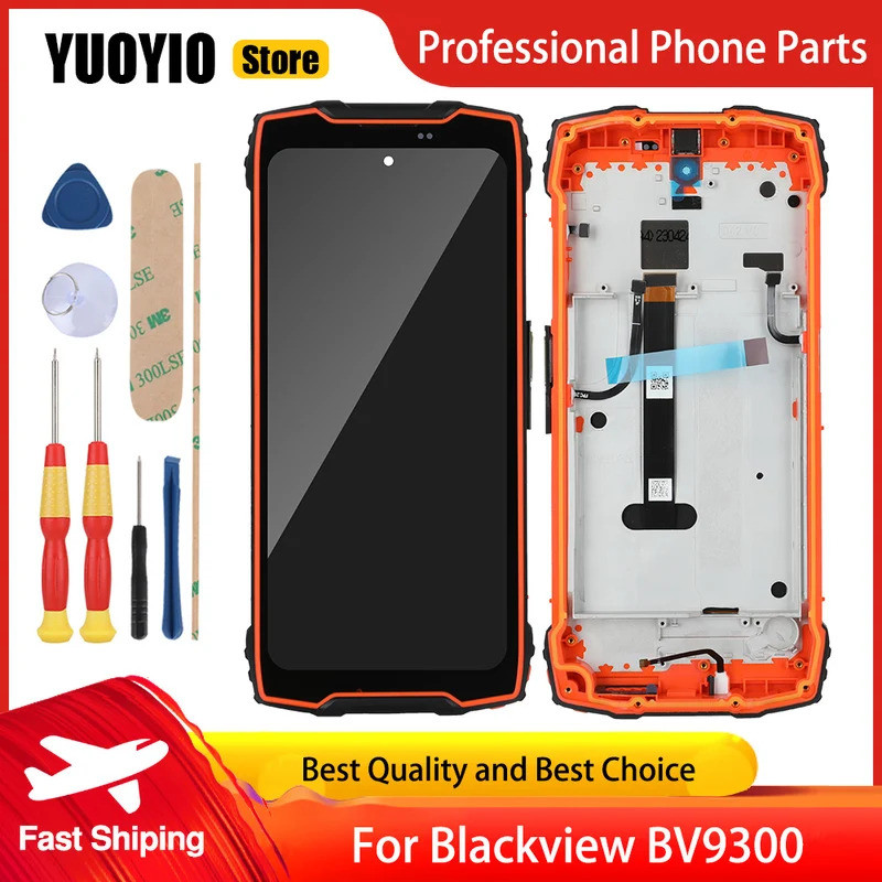 หน้าจอสัมผัสใหม่ของแท้สำหรับ Blackview BV9300 BV9300 Pro ขนาด 6.7 นิ้ว ...