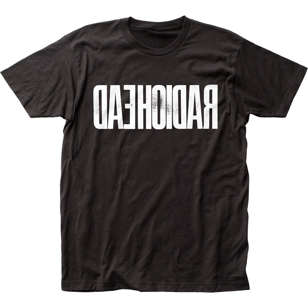 Radiohead Backwards T เสื้อบุรุษที่ได้รับอนุญาต Rock N Roll Band Retro ...