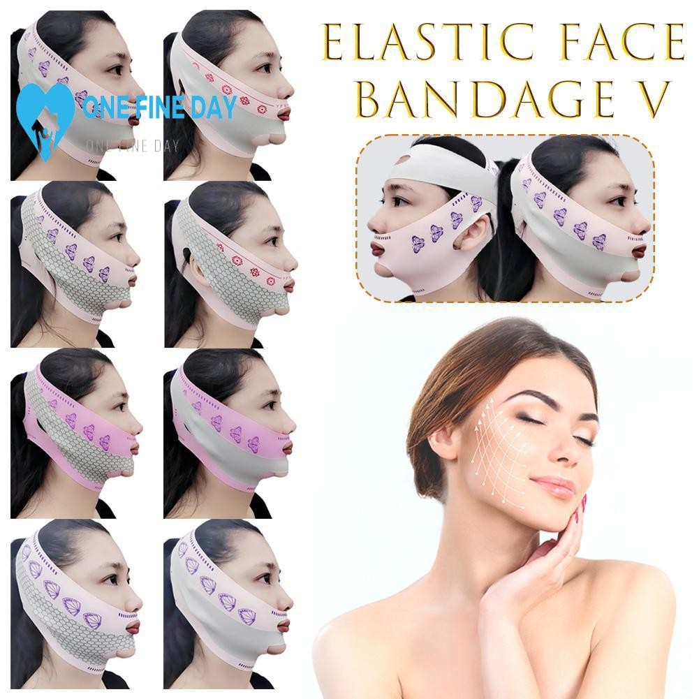 Double Layer Pressurization V Line Face Shaper Elastic Cheek Face Chin ...