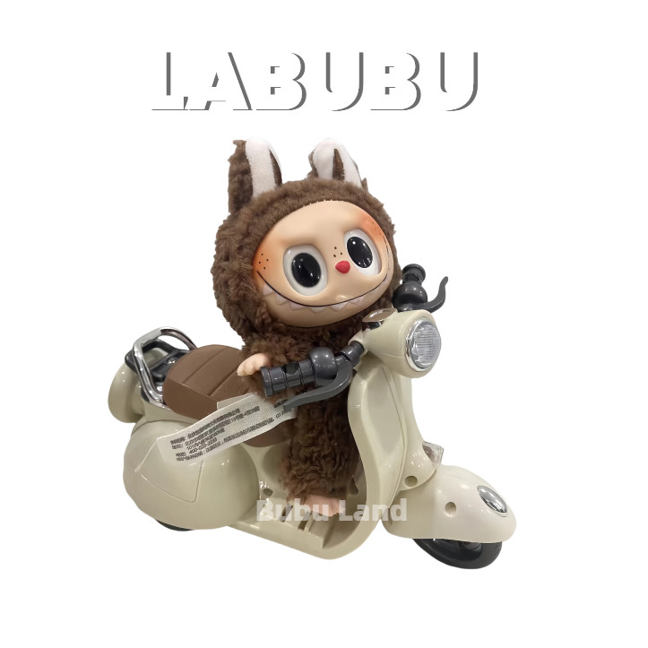 1st Generation 2nd Generation Labubu Motorcycle Toy Car, Labubu Light ...