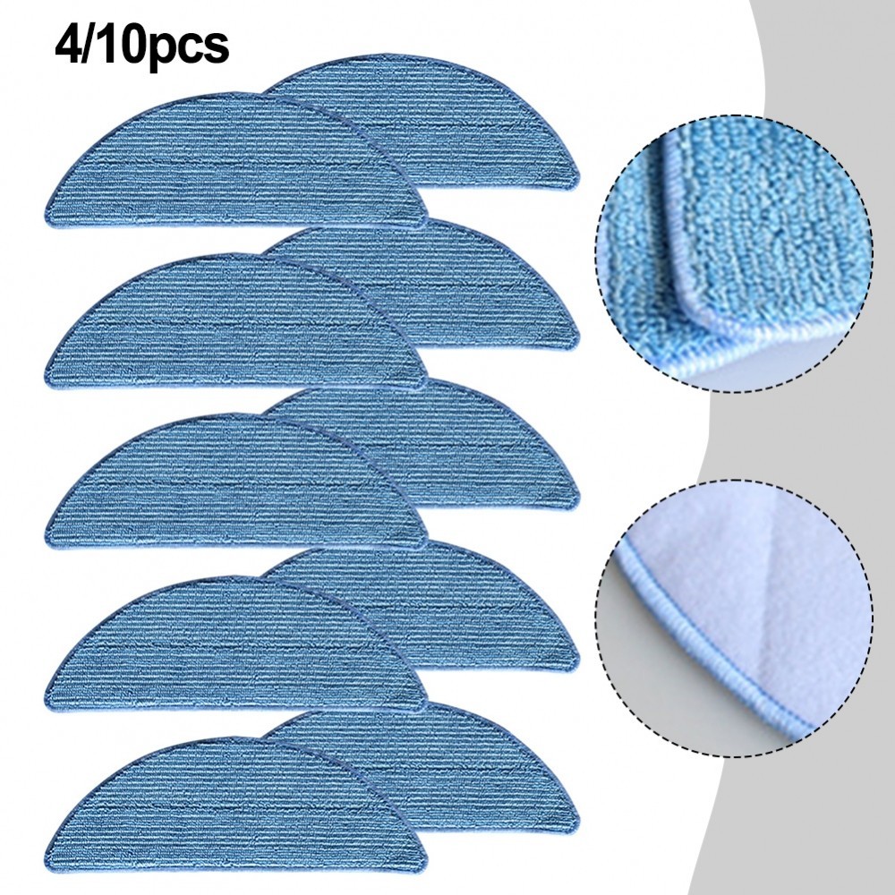 【AMANDA】Long lasting Mop Cloth Replacements for Tesvor S5 Max Robot ...