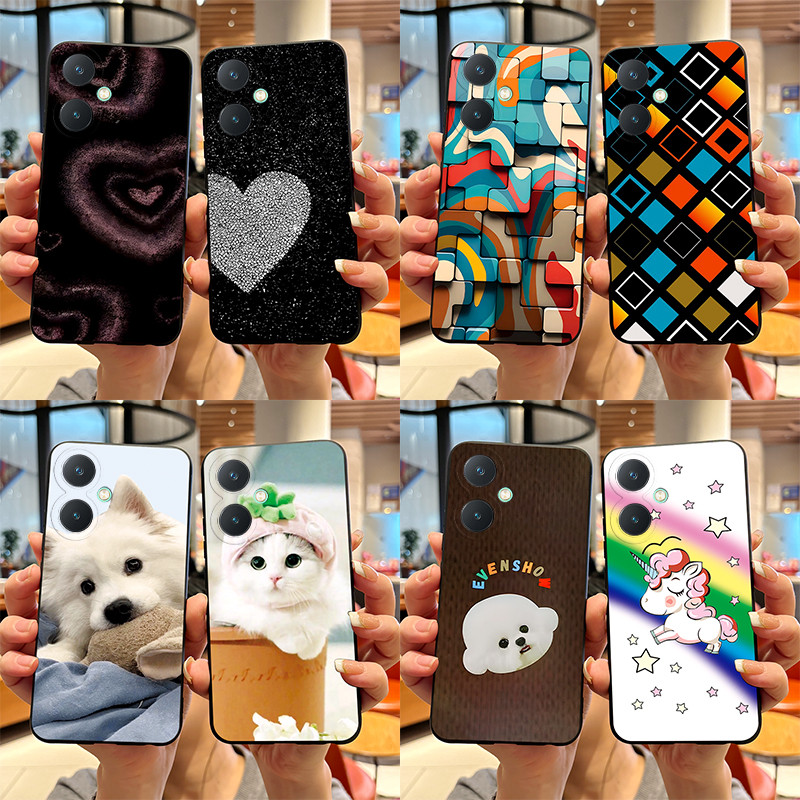เคสโทรศัพท์สําหรับvivo Y27 Y 27 VivoY27 4G 2023 V2249 ปลอกออกแบบใหม่ ...