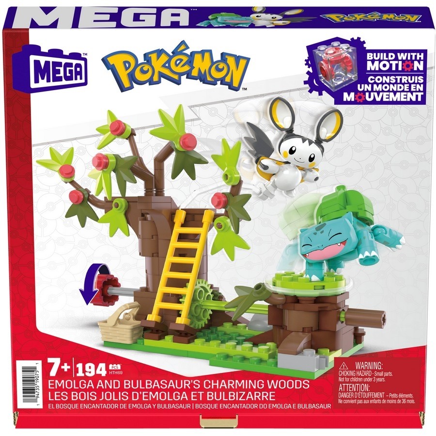 Mega Bloks Pokemon เมก้าโปเกมอน ชุดป่า (#13412) | Shopee Thailand
