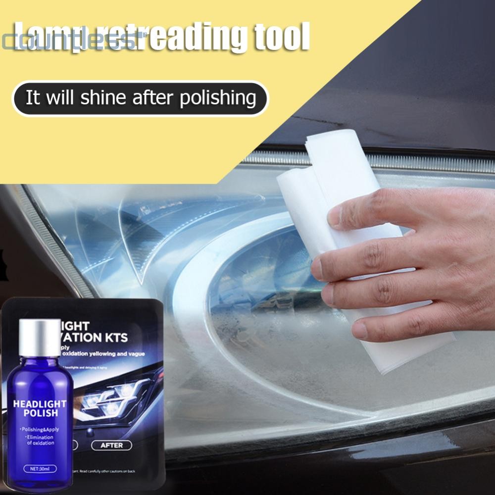 30ml ตัวแทนขัดไฟหน้ารถไฟหน้าอัตโนมัติชุดปรับปรุงภาษาโปลิชคํา AU ...