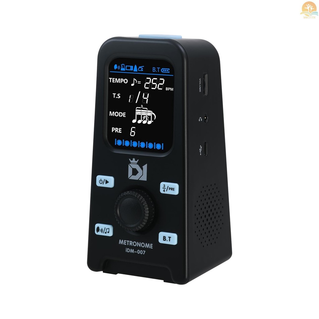 Fast Ship DK อิเล็กทรอนิกส์ Metronome BT ลําโพงหน้าจอ LCD แบบชาร์จไฟได้ ...