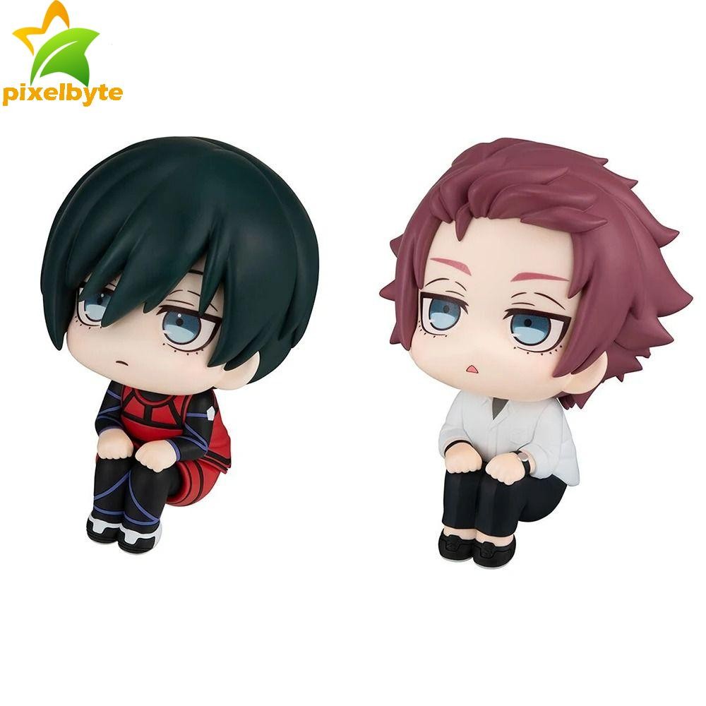 PIXELBYTE Blue Lock Figures, Reo Mikage อะนิเมะอุปกรณ์ต่อพ่วง Itoshi Sae รุ่น, ของขวัญวันเกิด ...