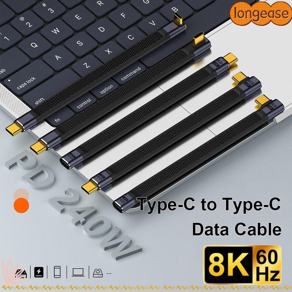 สาย LONGE 40Gbps USB4.0, ชิป E-Marker Fast Charging สาย USB C ถึง Type ...