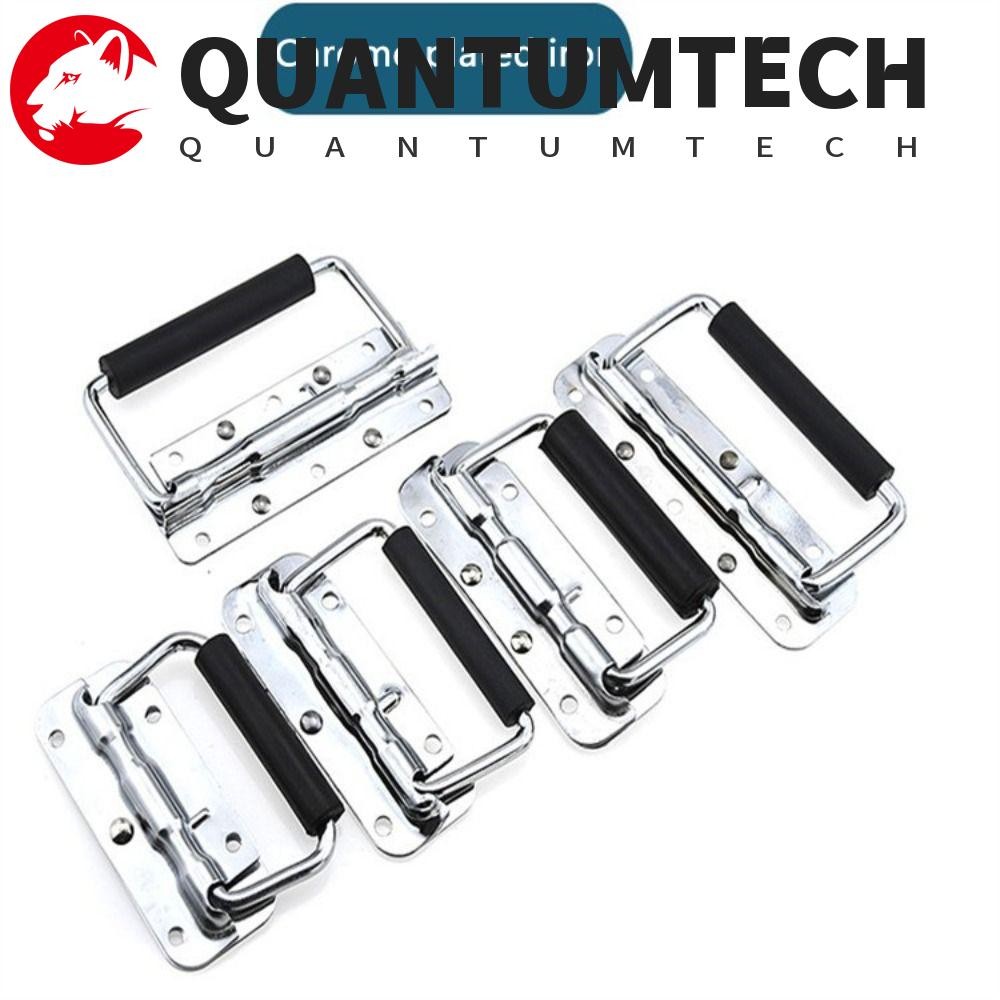 QUANTUMTECH ฮาร์ดแวร์จับอุปกรณ์เฟอร์นิเจอร์กรณีจับพับฮาร์ดแวร์สแตนเลสสปริงจับ Prop กล่อง ...