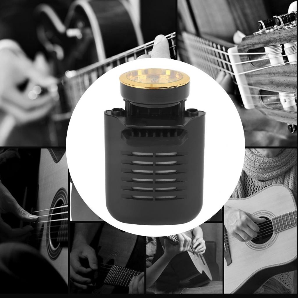 Guitar Sound Hole Humidifier ABS+เครื่องวัดความชื้นพลาสติกสำหรับ ...