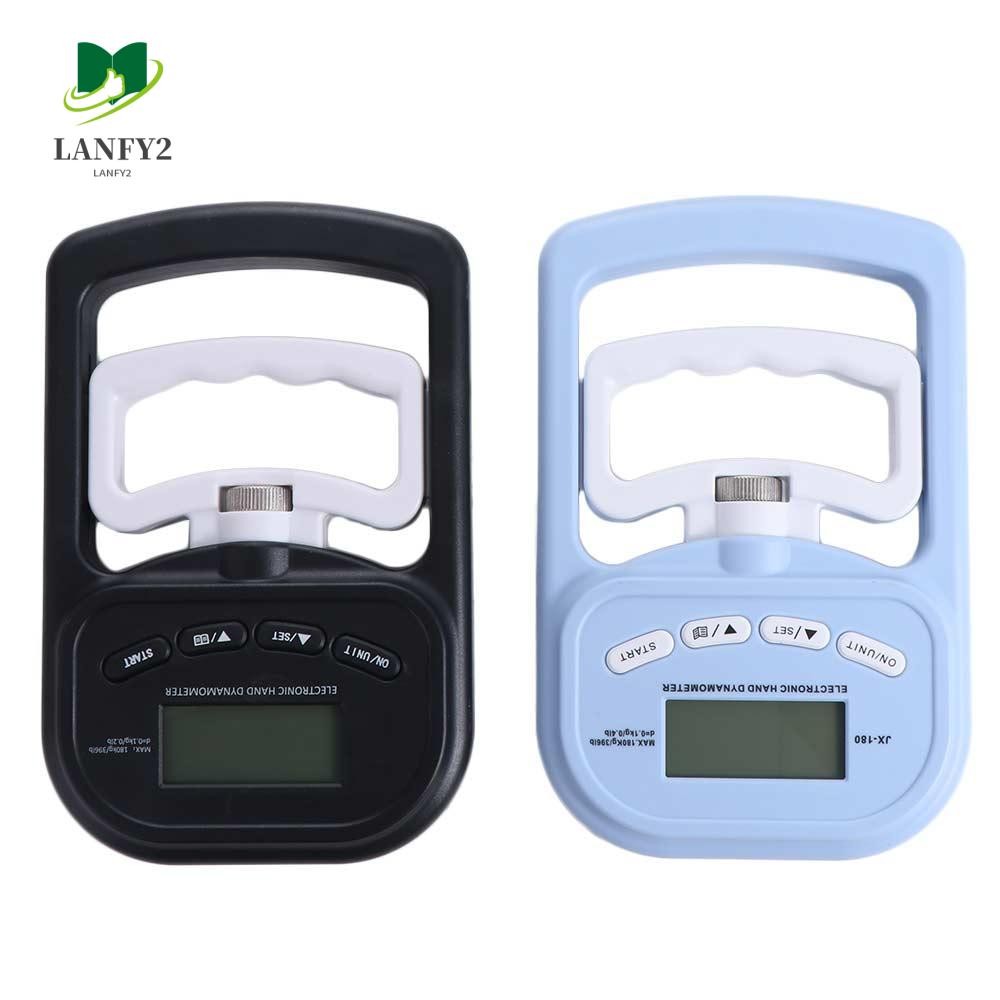 ALANFY Digital Hand Dynamometer, 396Lbs/180Kg หน้าจอ LCD Grip Strength ...
