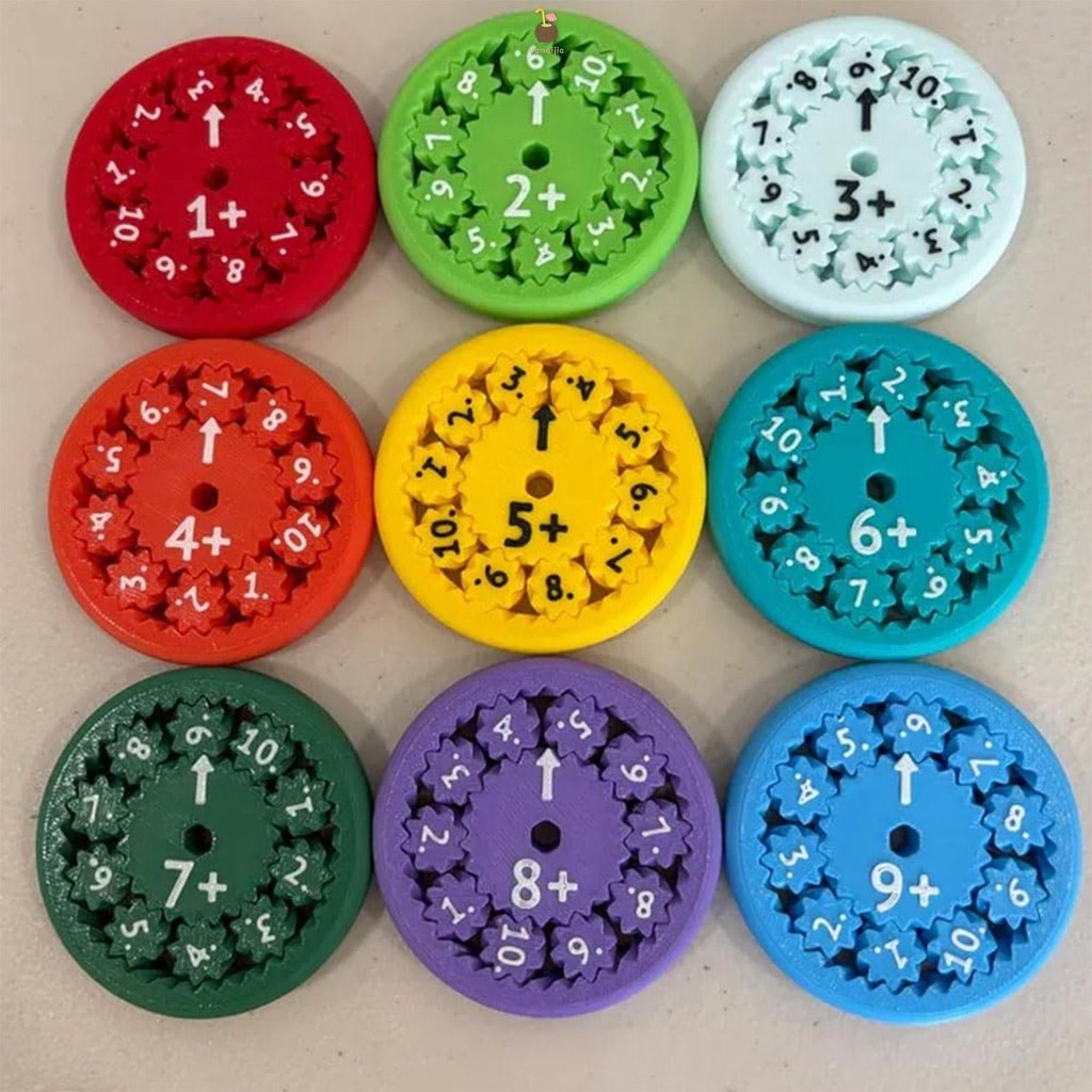 เด็กคณิตศาสตร์ Fidget Spinners การบวกการลบ Multiplication และ Division ...