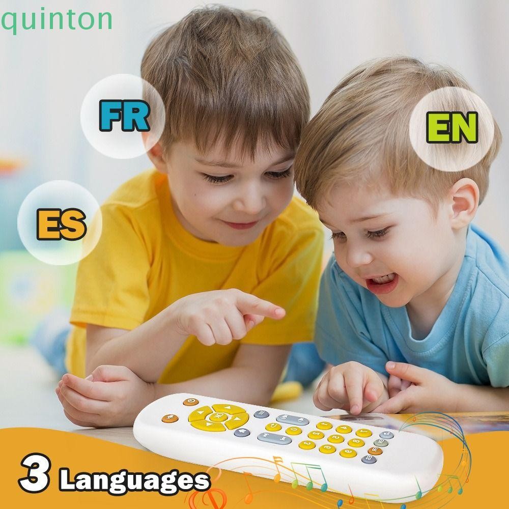 QUITON ของเล่นควบคุมระยะไกล, ปุ่มซิลิโคนเด็กทีวีรีโมทคอนโทรล, การเรียน ...