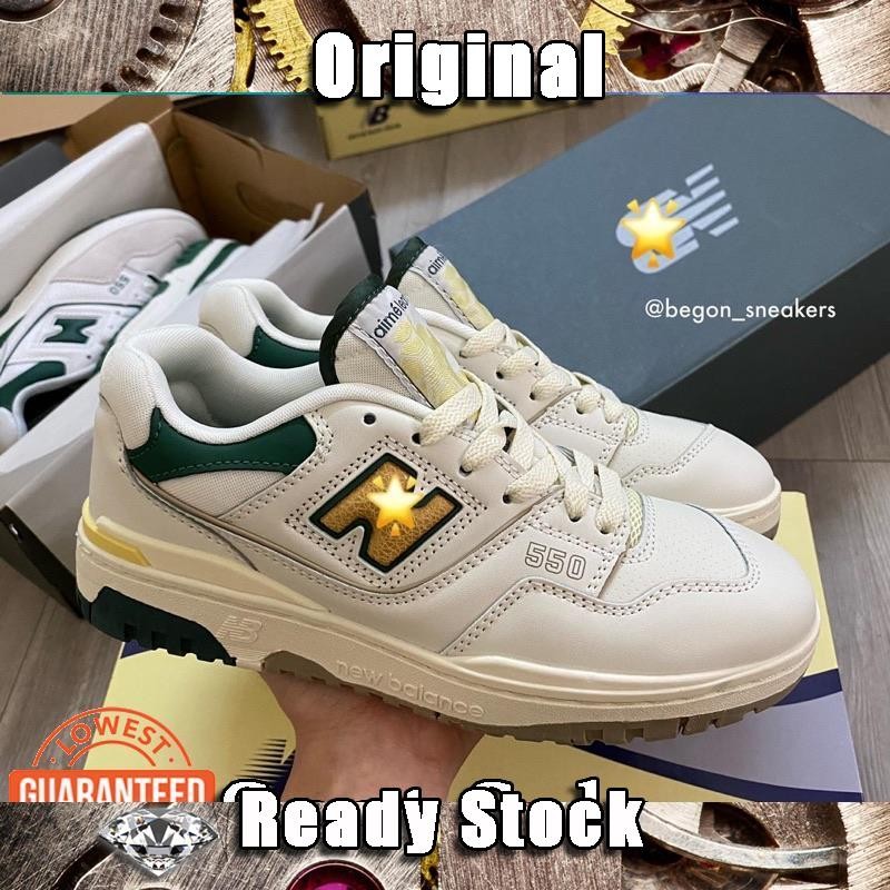 DC2 Nb550 รองเท้าผ้าใบสีเขียวสีเหลืองสําหรับผู้ชายและผู้หญิง Full Box ...