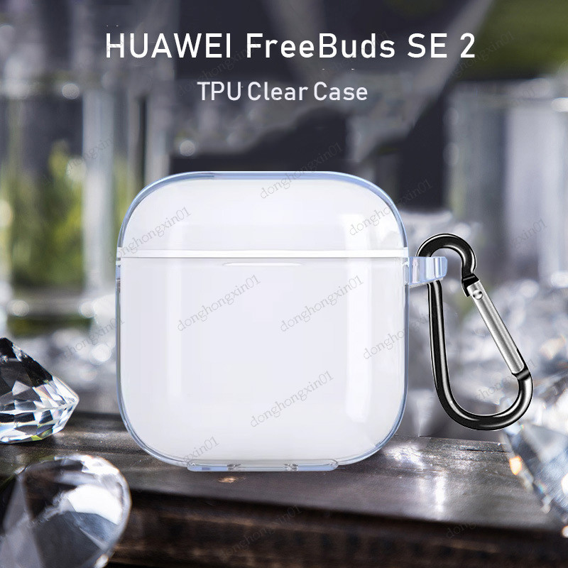 เคสtpuแบบนุ่มสําหรับhuawei Freebuds SE 2 Soft TPU Clear Freebuds SE2 ฝา ...