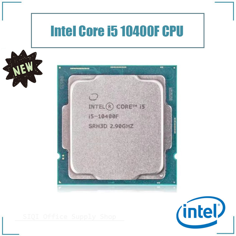 [ใหม่] Intel Core i5 10400F CPU หกแกนและสิบสองเกลียว LGA 1200 เหมาะสําหรับคอมพิวเตอร์เดสก์ท็อป ...