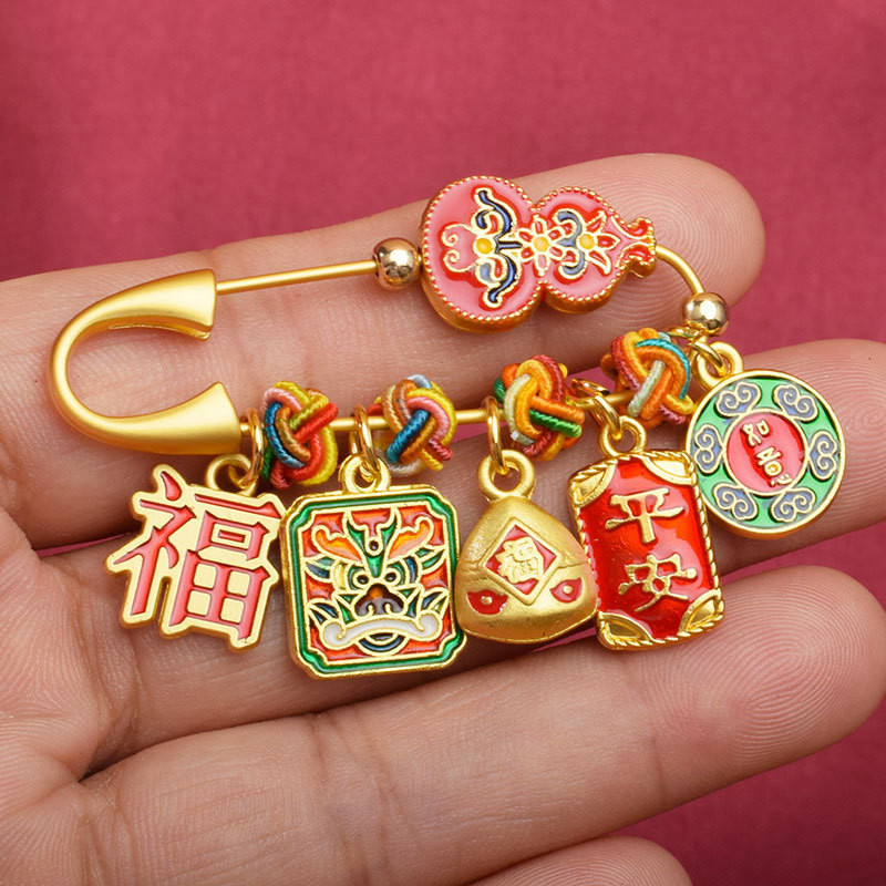 เข็มกลัด Baby Shocking Pin จี้เด็กหญิงตั้งครรภ์เครื่องประดับเด็กสีสัน ...