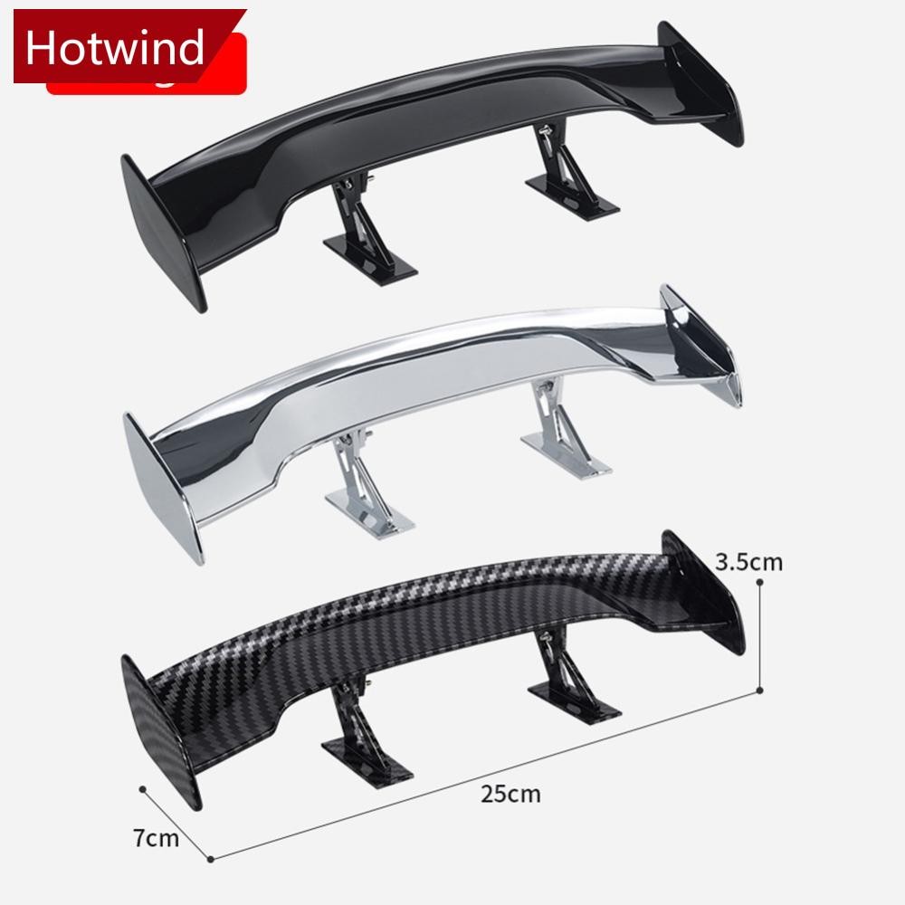 HTW 1 PC Universal Car Mini Tail Wing คาร์บอนไฟเบอร์ดู Mini Modified ...