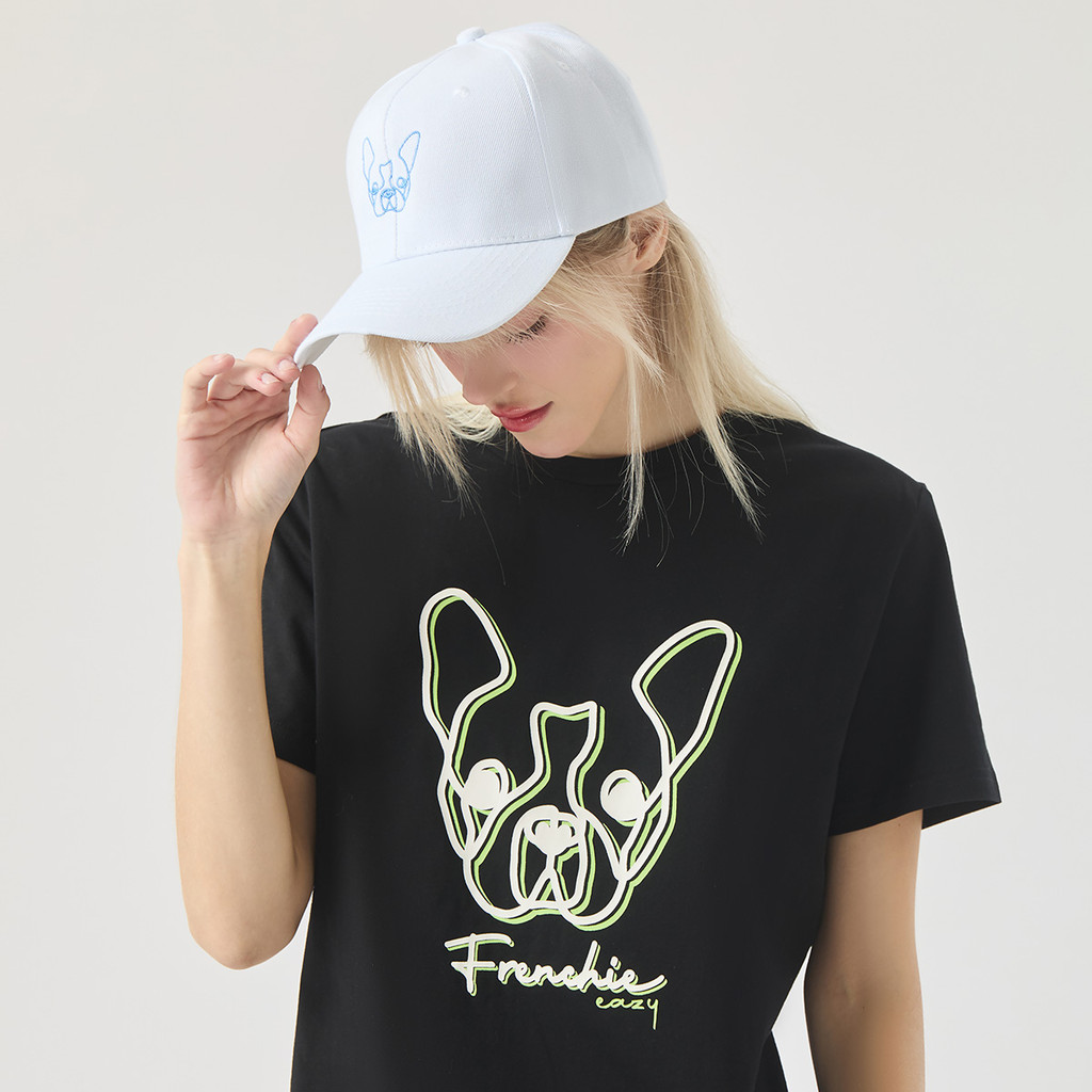 ESP หมวกแก๊ป เฟรนช์ชี่ ผู้หญิง สีขาว | Frenchie Cap | 06306 | Shopee ...