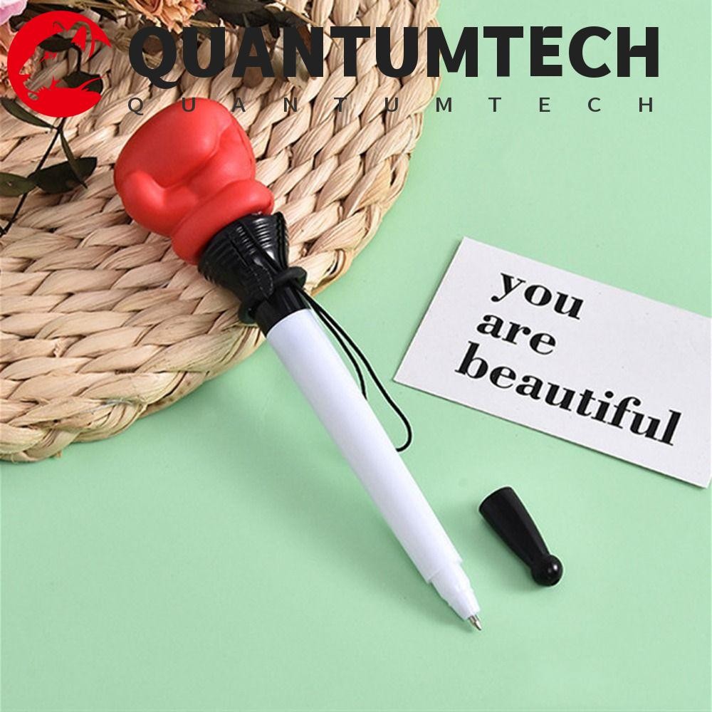 QUANTUMTECH Bouncing ปากกาลูกลื่น, เขียนเรียบรูปร่างตลกถุงมือชกมวย, Unique Kawaii ลงนามปากกาเจล ...