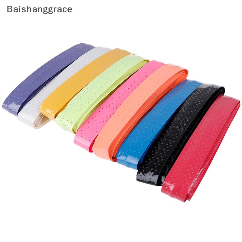 Baishangrace Anti-slip Racket เทนนิสแบดมินตันตกปลา Rod การดูดซึมเหงื่อ ...