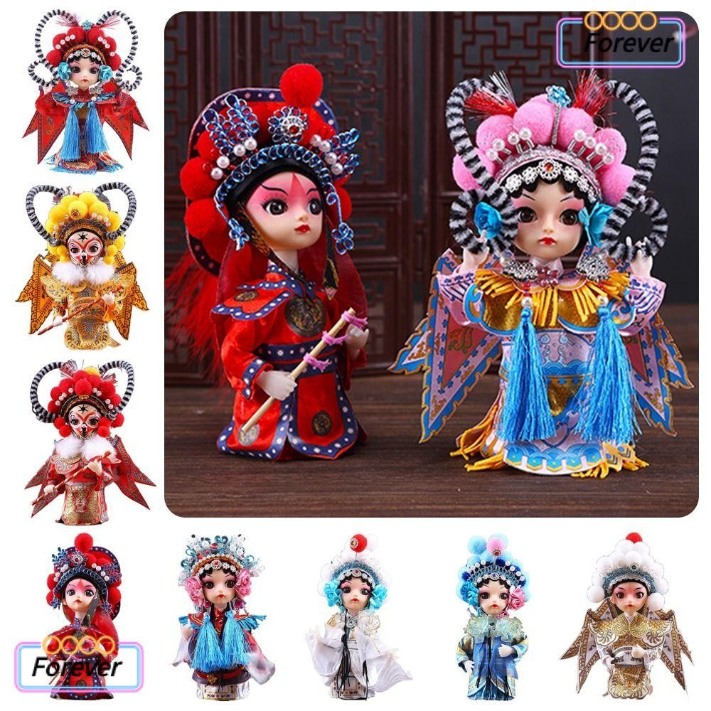 FOREVER 1 ชิ้น Peking Opera Puppet ตุ๊กตา, สไตล์จีนผลิตภัณฑ์สําเร็จรูป ...