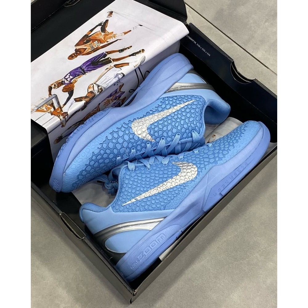 Kobe 6 Protro Ice Blue Grinch รองเท้าผ้าใบกีฬาผู้ชาย | Shopee Thailand