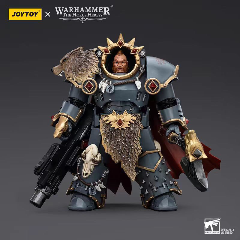 ฟิกเกอร์ทหาร JOYTOY Dark Source Warhammer Horus Heresy Space Wolves Hav ...