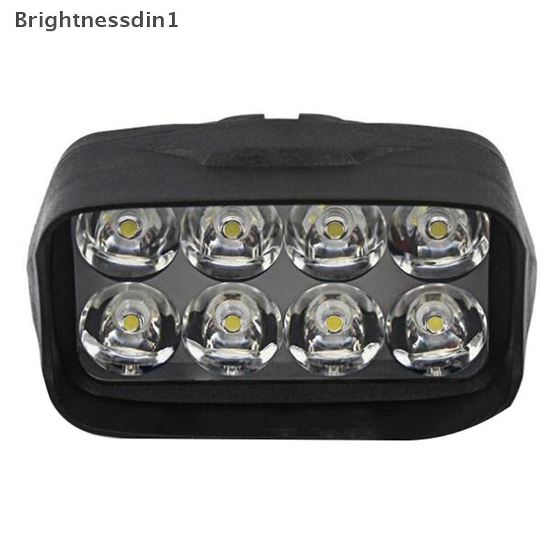 [Brightnessdin1] 1 ชิ้นรถจักรยานยนต์รถ Super Bright 8 ไฟ LED ไฟหน้าสปอต ...