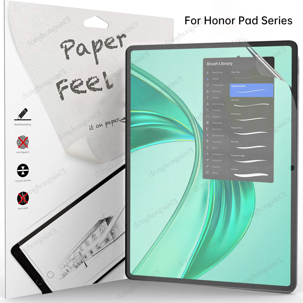 กระดาษรู้สึกป้องกันหน้าจอสําหรับ Honor Pad X8a กรณี 2024 NDL-W09 11 ...