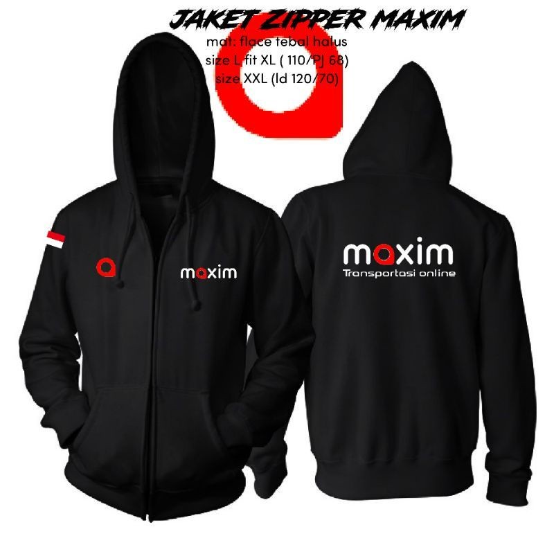 MAXIM DRIVER JACKET ผู้ชายผู้หญิง READY L XL XXL XXXL | ตัวขับสูงสุด ...