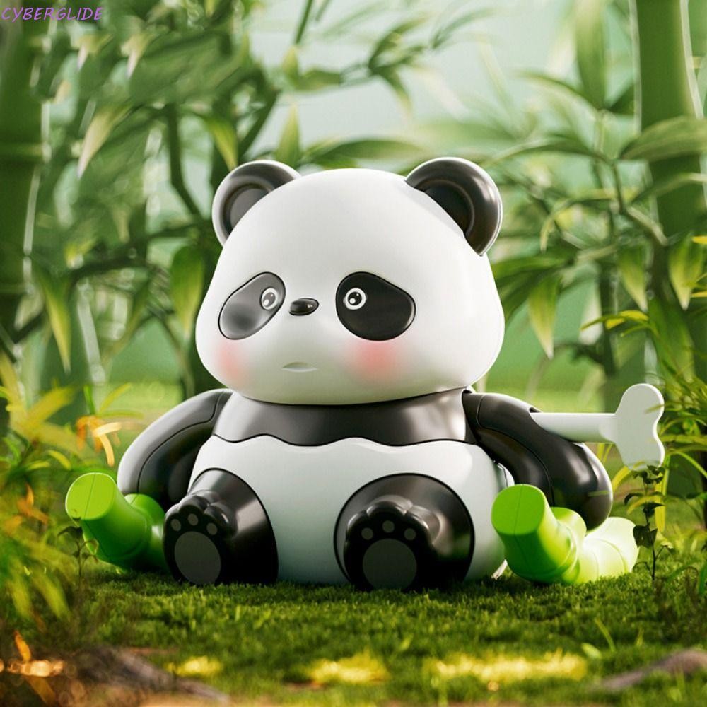 Cyberglide อะนิเมะ Panda Wind-up ของเล่น, Movable Swing ส่งต่อ Panda Clockwork ของเล่น,เดสก์ท็อป ...