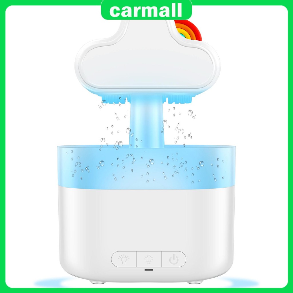 Cloud Humidifier Rain Drop 500ML Raindrop Humidifier Diffuser สีสัน ...