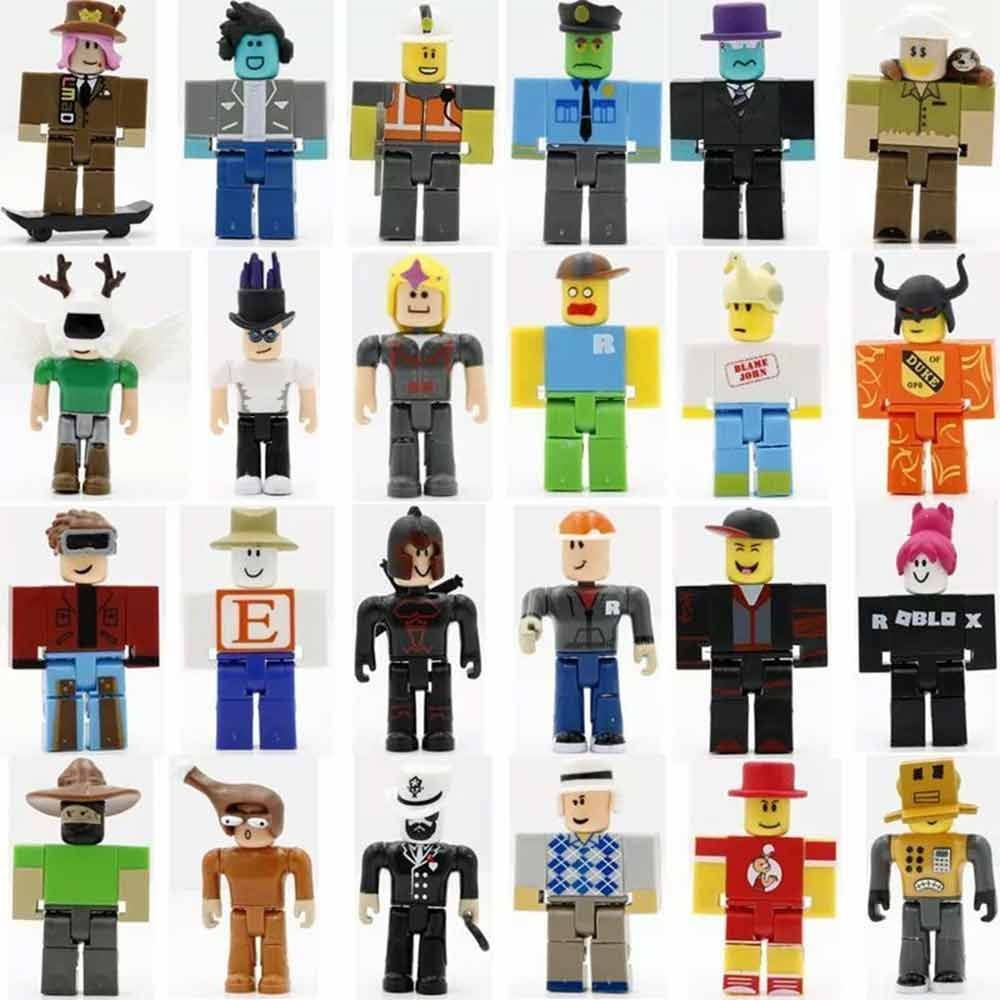 24Pcs Roblox-Legends Champions Classic Noob Captain Action Figures Kids ...