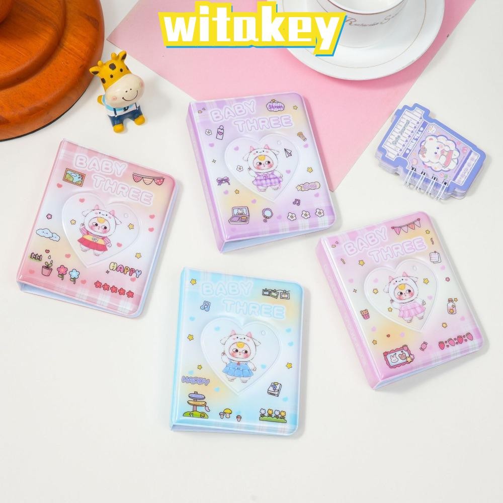หนังสือสะสมการ์ดไอดอล WITAKEY, อัลบั้มใส่การ์ดขนาดเล็กลายการ์ตูน, ของขวัญจัดภาพ PVC | Shopee ...
