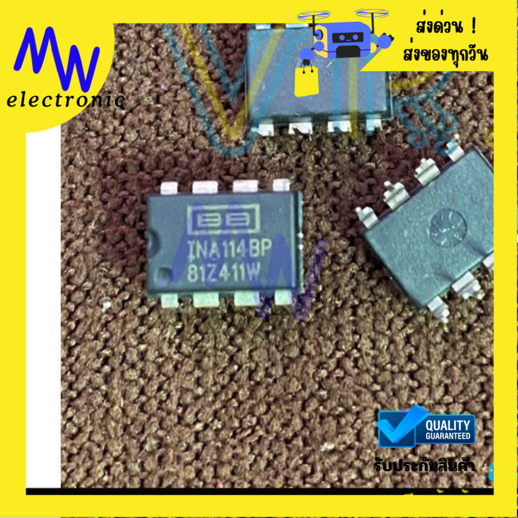 INA 114BP อินสตรูเมนต์แอมป์ (Instrumentation Amplifier) | Shopee Thailand